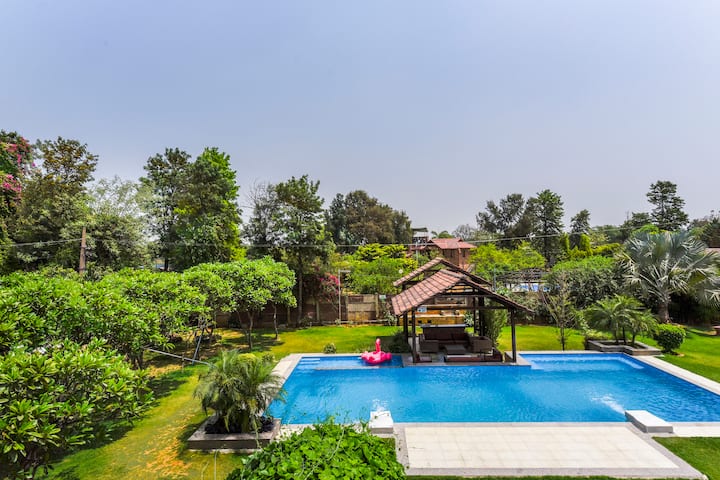 Baweja Farm: Luxury Retreat With Pool In Gurgaon - Manesar