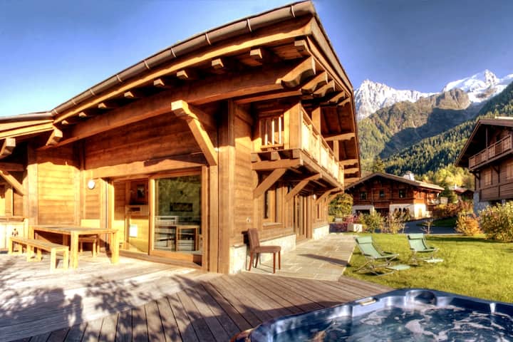 Chalet Cham'rock- 5 Ch - Sauna - Jacuzzi - Calme - Courmayeur