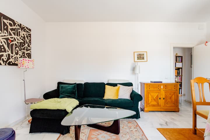 Espléndida Habitación En áTico  Con Terraza - 말라가