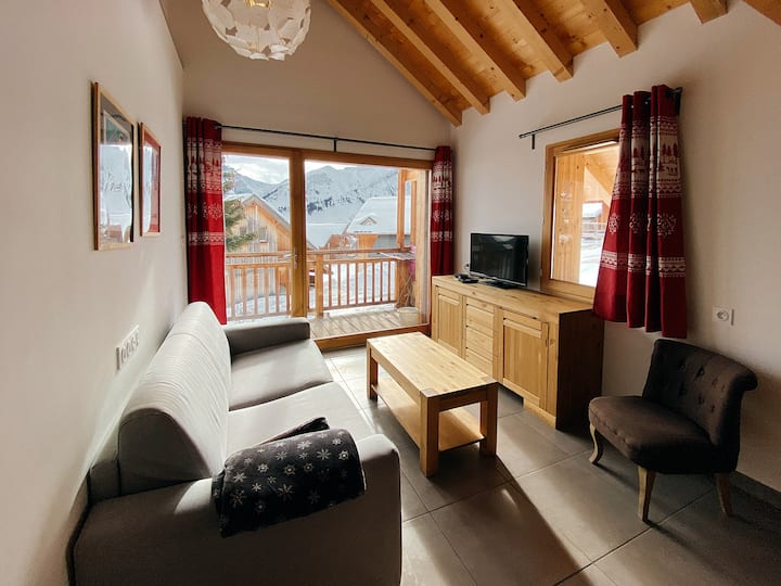 Appartement 4/6 Personnes Dans Chalet 200m Pistes - Savoie