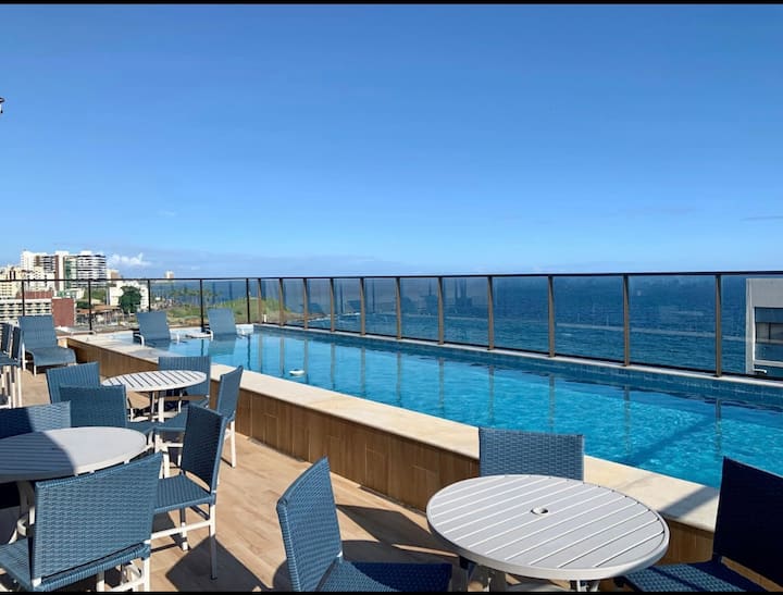 Smart Farol Da Barra Próximo Ao Mar - Bahía