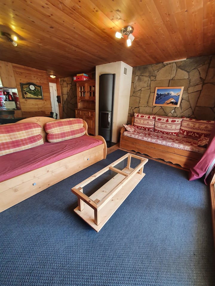 Ecrins T3, 6/8pers, Pied Pistes, Sud, Wifi - Serre Chevalier