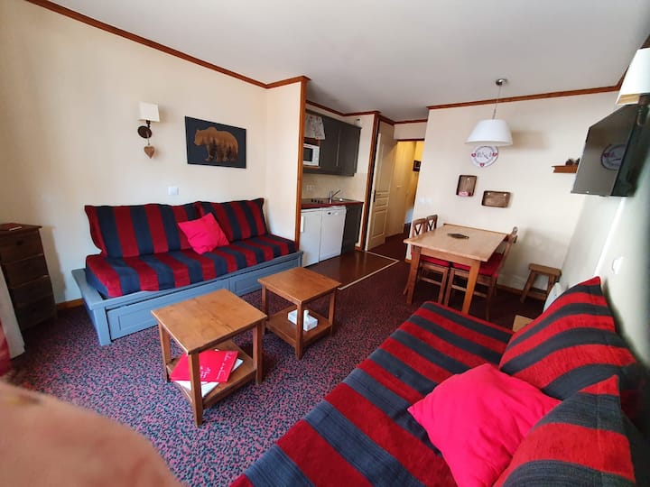 2 Pièces Pied De Pistes Pontillas Serrechevalier - Serre Chevalier