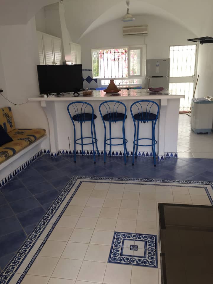 Appart Idéal Paisible Bleuet à Hammamet Nord - Hammamet