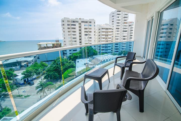 3 Bedroom Family Apartment With Ocean View - Cartagena, Colombia