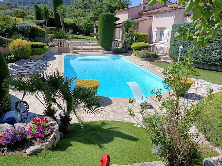 Villa 8 Pers-grande Piscine 11x5-coin De Paradis - La Cadière-d'Azur