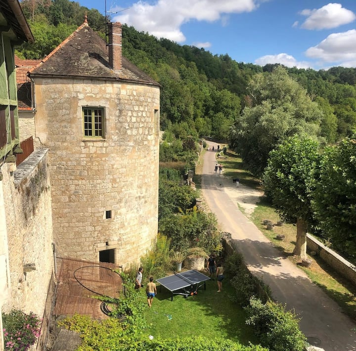 Côté-serein - La Tour Madame - Terrasse - Noyers-sur-Serein