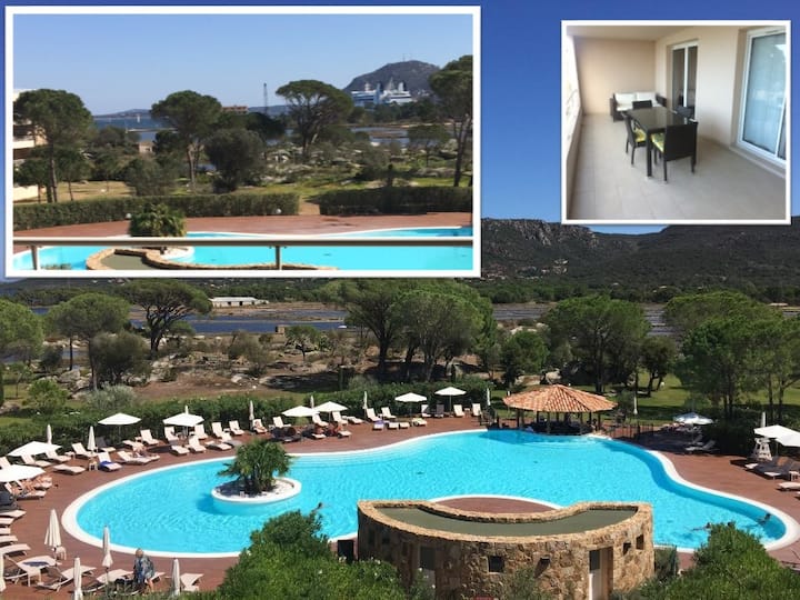 Porto-vecchio Salina Bay, Vue Mer, Piscine, Saline - Plage de Palombaggia