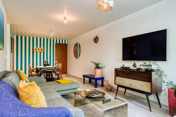 Charming Roma Norte 3br W/ Patio In Best Location! - Benito Juárez
