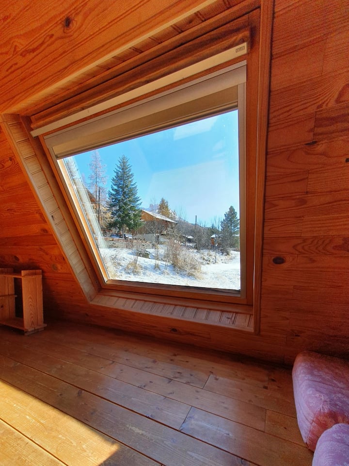 Chalet Allos 1er Et. Tout Confort 3* Plein Sud - Allos