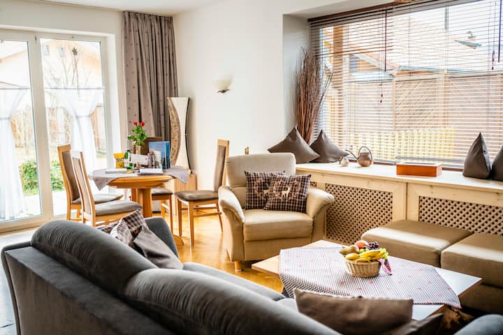 Parterrewohnung Mit Großen Garten Und Grill. - Mittenwald