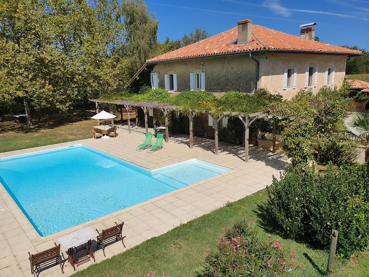 Secluded Country House With Large Pool And Garden. - Landas