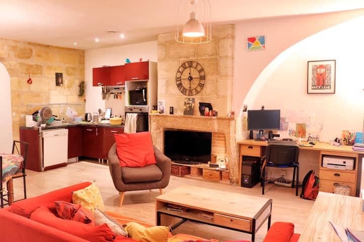 T3 Ancien En Centre Ville, Idéal Famille - Bordeaux