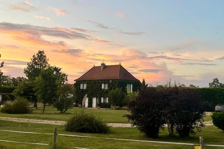 Maison De Maître Brionnaise, Piscine - Bourgogne - Paray-le-Monial