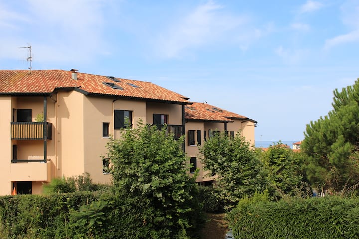 Plage à Pied à 300 M Anglet T1 Avec Jardin - Anglet