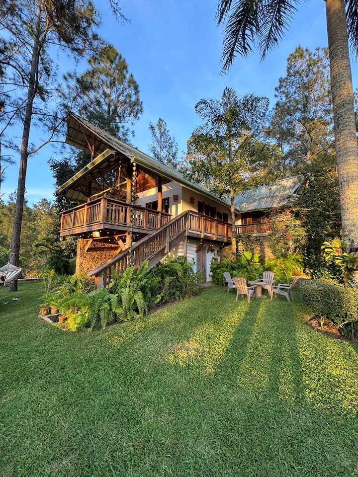 Villa Cocuyo Jarabacoa, 3 Br Charming Eco Cabin. - Jarabacoa
