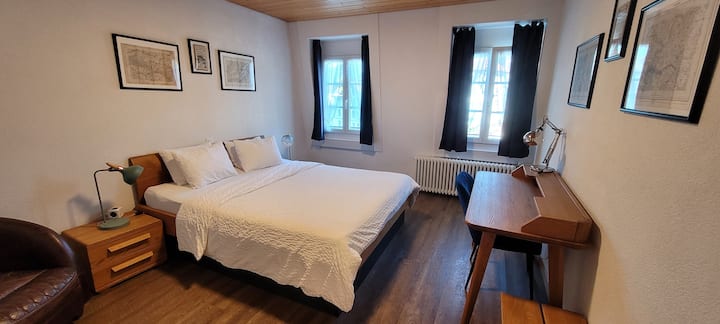 201 Double Room With Mountain & River View - Interlaken