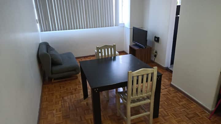 Depto Equipado En Ubicación Privilegiada. - Mexico City