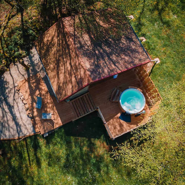Cabane Bois-joli : ÉVasion & Charme - Département Doubs
