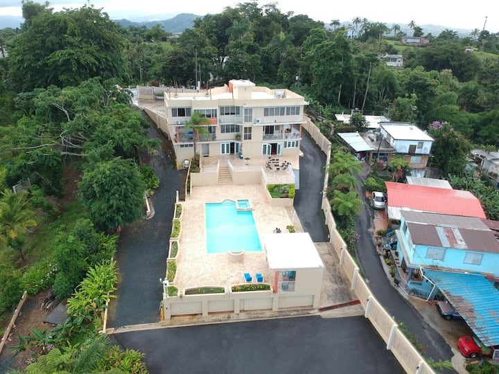 Countryside Retreat With City & Ocean Views - Caguas