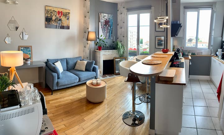Appartement Cosy Aux Portes De Paris Et Disneyland - Saint-Maur-des-Fossés