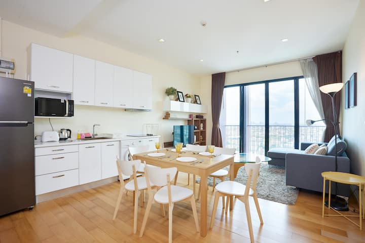 Stylish 2 Bdr With Fantastic View By Ekkamai Bts ! - Bangkok