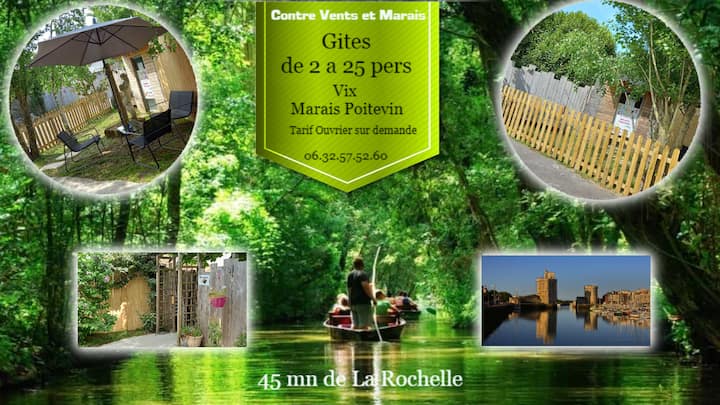 Gîtes Modulables De 2 / 8 Chambres Marais Poitevin - Fontenay-le-Comte