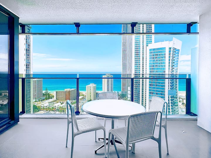 *Circle On Cavill-luxury Ocean 27f 1.5bdr Netflix - Surfers Paradise