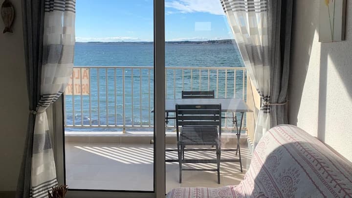 Apt 4 Pers. 31m²+terrasse Surplombant éTang Thau - Balaruc-les-Bains