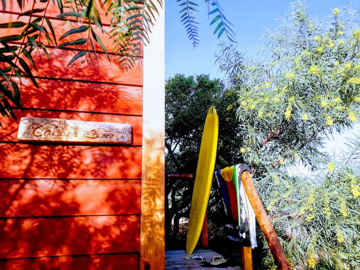 Cabane Rouge En Bois (5 Pers.) Bedobled - Sidi Kaouki