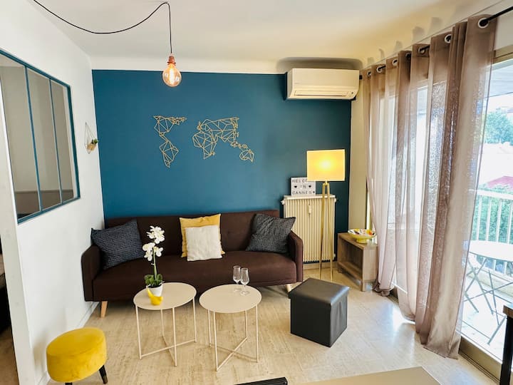 Appartement Cannes -1,2 Km Du Palais Des Festivals - Cannes