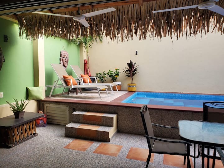 Private Home With Pool - Manzanillo