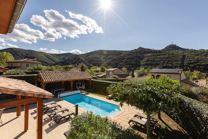 Villa Vivre 60 Met Privézwembad In De L'ardeche - Vallon-Pont-d'Arc