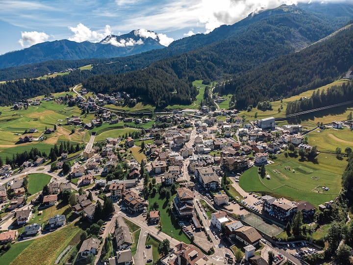 Casa Ornella Centro Paese Ma Ai Piedi Del Bosco - Pozza di Fassa