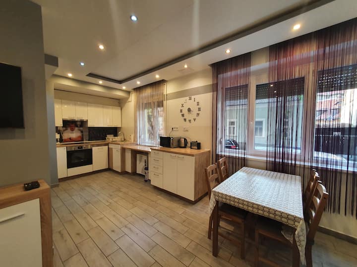 Viola Apartman With Sauna Near City Center - 세게드