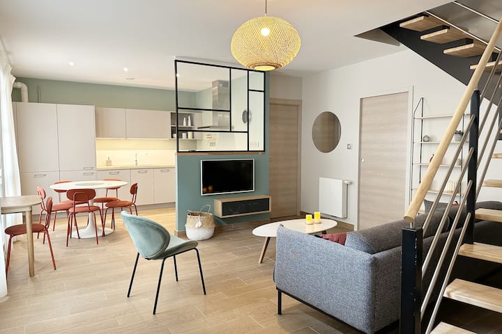 Duplex Neuf Tours Centre, Entrée Privée + Parking - Saint-Cyr-sur-Loire