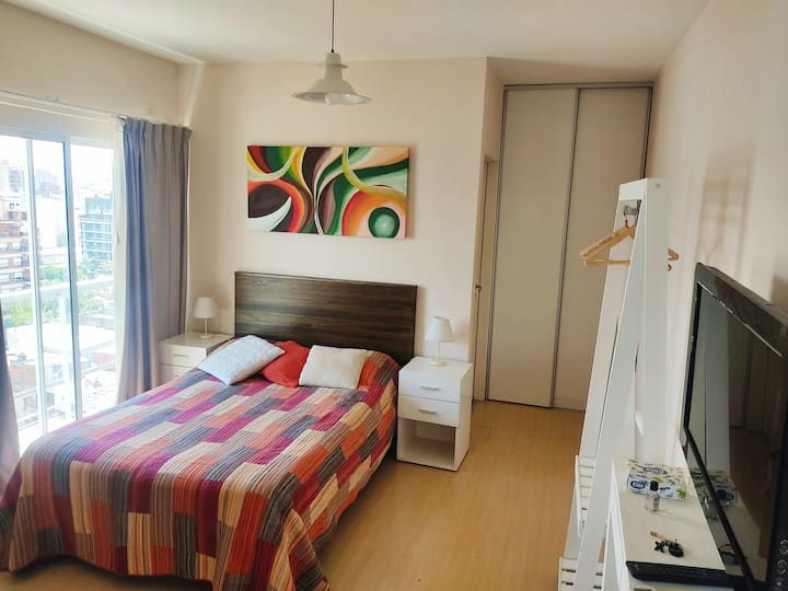 Estudio C/piscina A 100 Mts Del Hospital Italiano - Argentinië