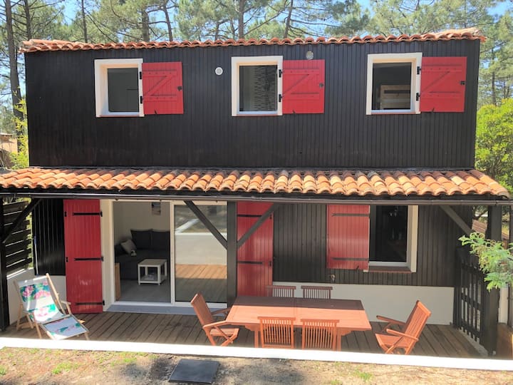 Pavillon Mitoyen De Type 3 Refait à Neuf 102bou - Lacanau