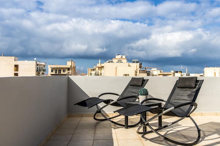 Kafkales Penthouse | Chania Old Town - La Canée