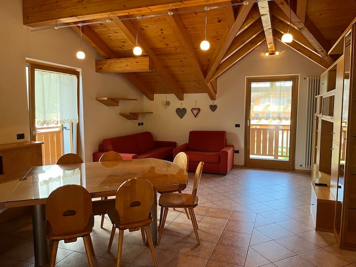 Andalo, Wooden Open Space Penthouse - Andalo