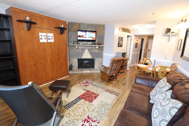 Downtown Flat Walk ,One Bedroom, Plus Murphy Bed, - ガットリンバーグ, TN