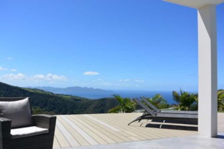 Villa Moïna - Vue Exceptionnelle Mer Et Montagne - Martinique