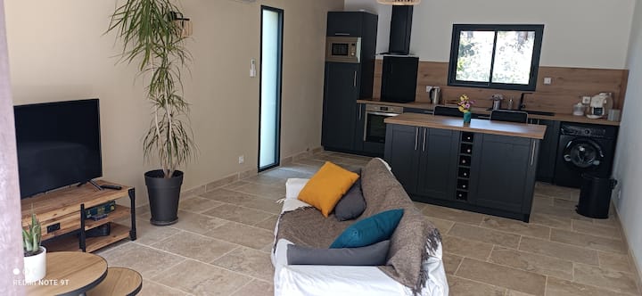 Pin Et Sens Jacuzzi Privé Nid Romantique En Pinède - Istres