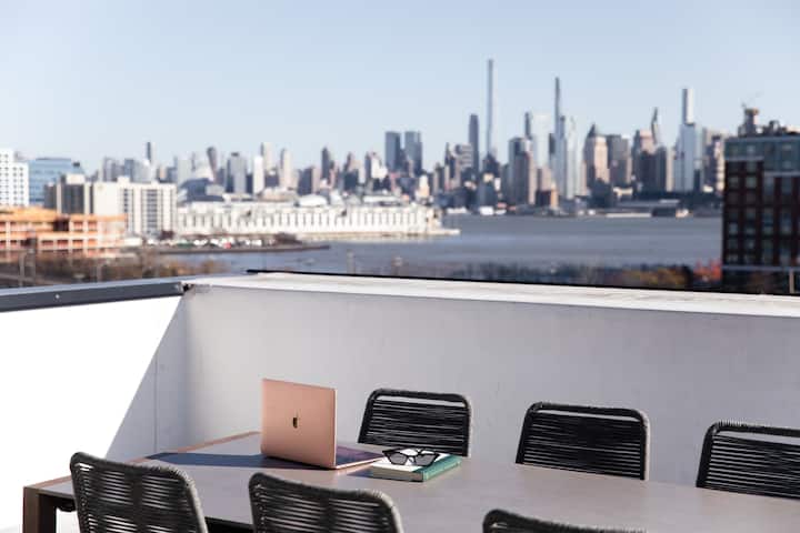 Dharma | Hoboken | Picturesque 2br + Nyc Views - Edgewater, NJ