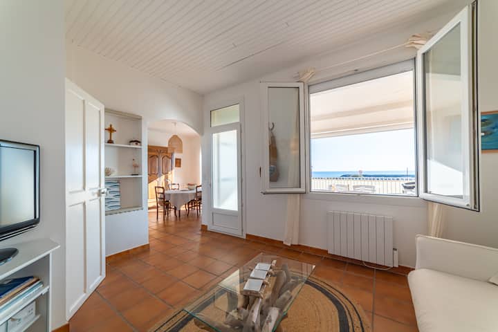 Haus Mit Strandblick, Grosse Terrasse Mit Meerblick, Klimaanlage, Stadtzentrum, 3 Schlafzimmer - Saintes-Maries-de-la-Mer