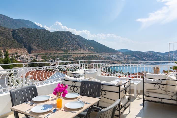 Two Bedroom Korsan Apartment No 17 - Kalkan