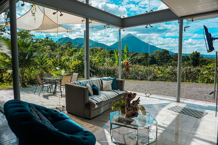 The Glass House Arenal Rental - La Fortuna