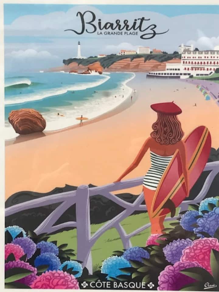 Biarritz Port Vieux T1  Centre ,Plages. - Biarritz