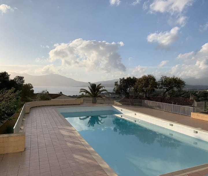 Appartement Piscine Collective Hauteurs Porticcio - Porticcio