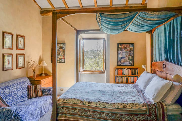 4-poster Room In Umbrian Farmhouse - Bolsena